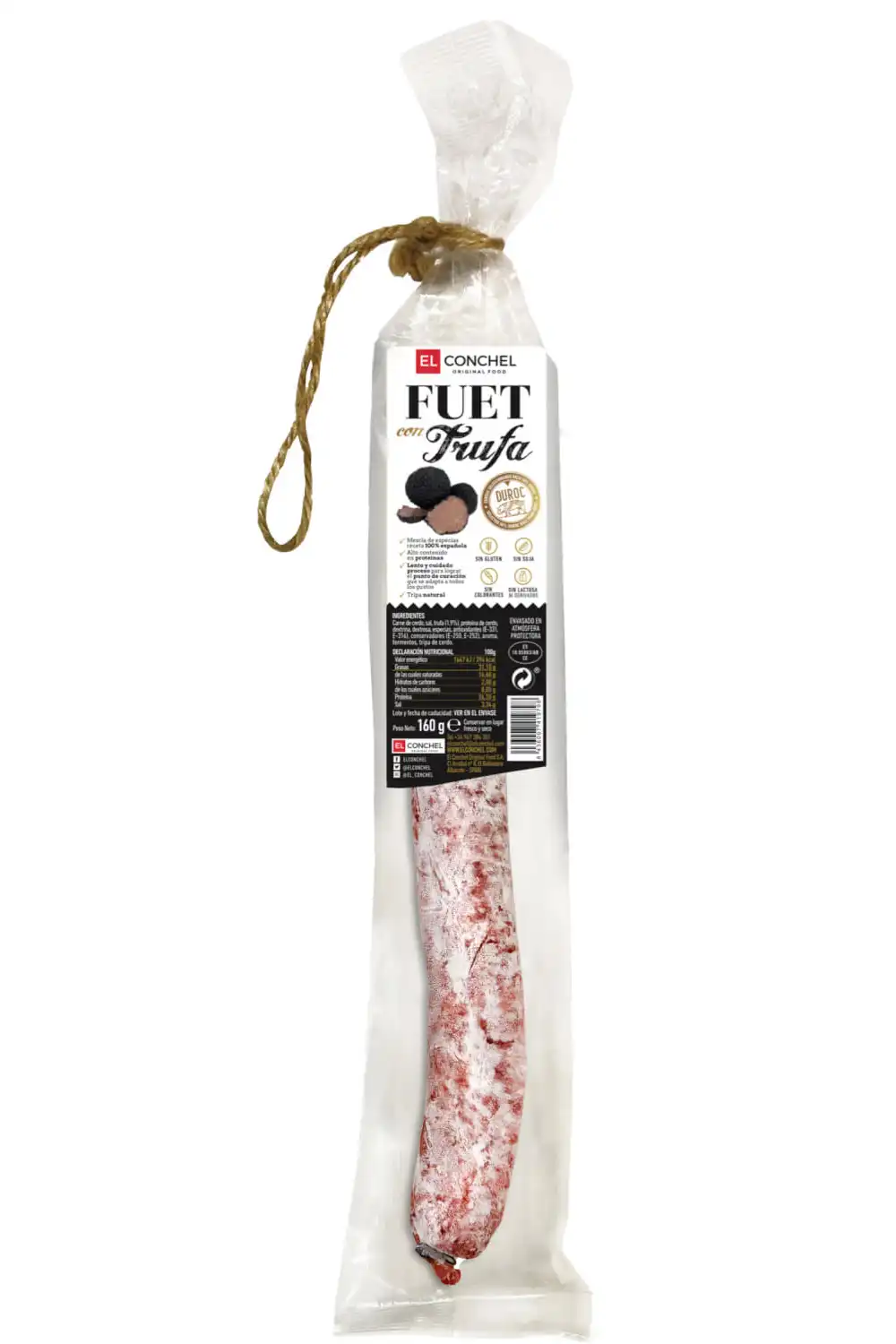 Vytinta dešra FUET su triufeliais , 160gr. - Espanola.lt gurmaniškas ...